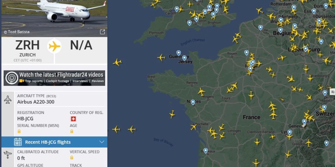 Swiss-Flieger «ILOVEGVA»: «Schöne Botschaft an Standort Genf» | Nau.ch