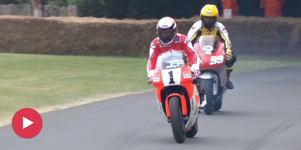 Wayne Rainey sitzt nach 30 Jahren wieder auf seinem Weltmeister-Bike