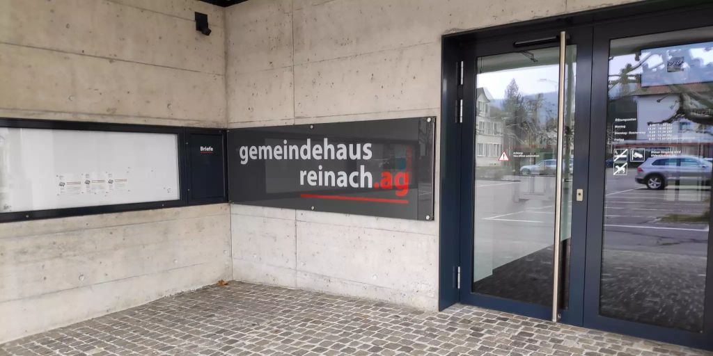 Die Einwohner von Reinach AG erhalten die Agenda für 2023