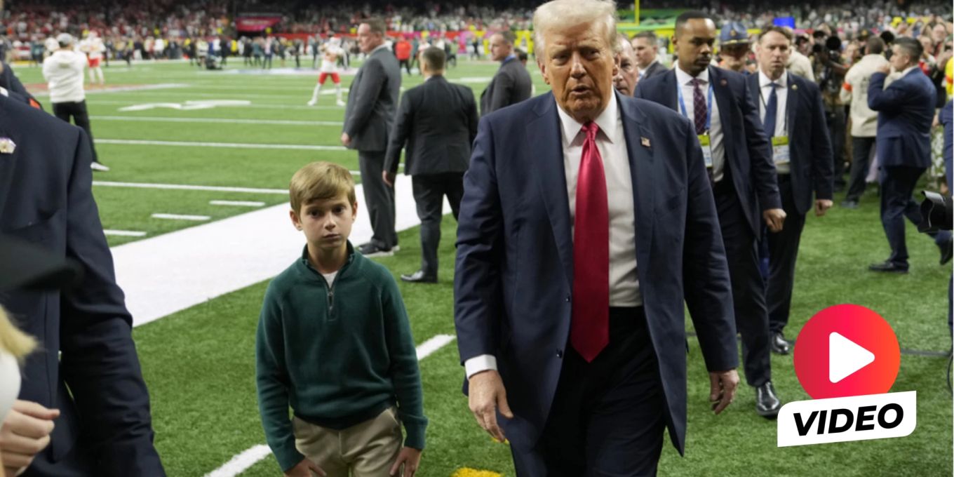 «Geheimagent»: Enkel von Donald Trump wird zum Super-Bowl-Star | Nau.ch