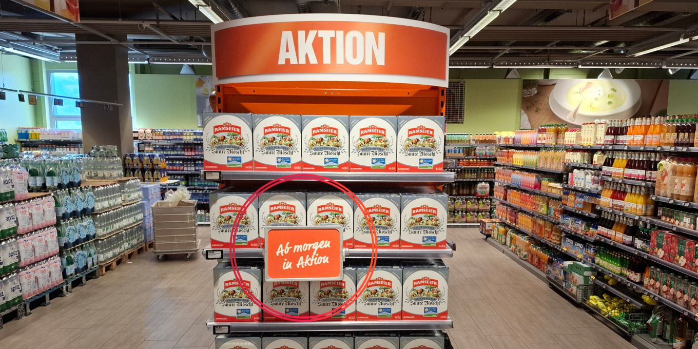 Migros kündigt in Laden an: «Ab morgen in Aktion» | Nau.ch