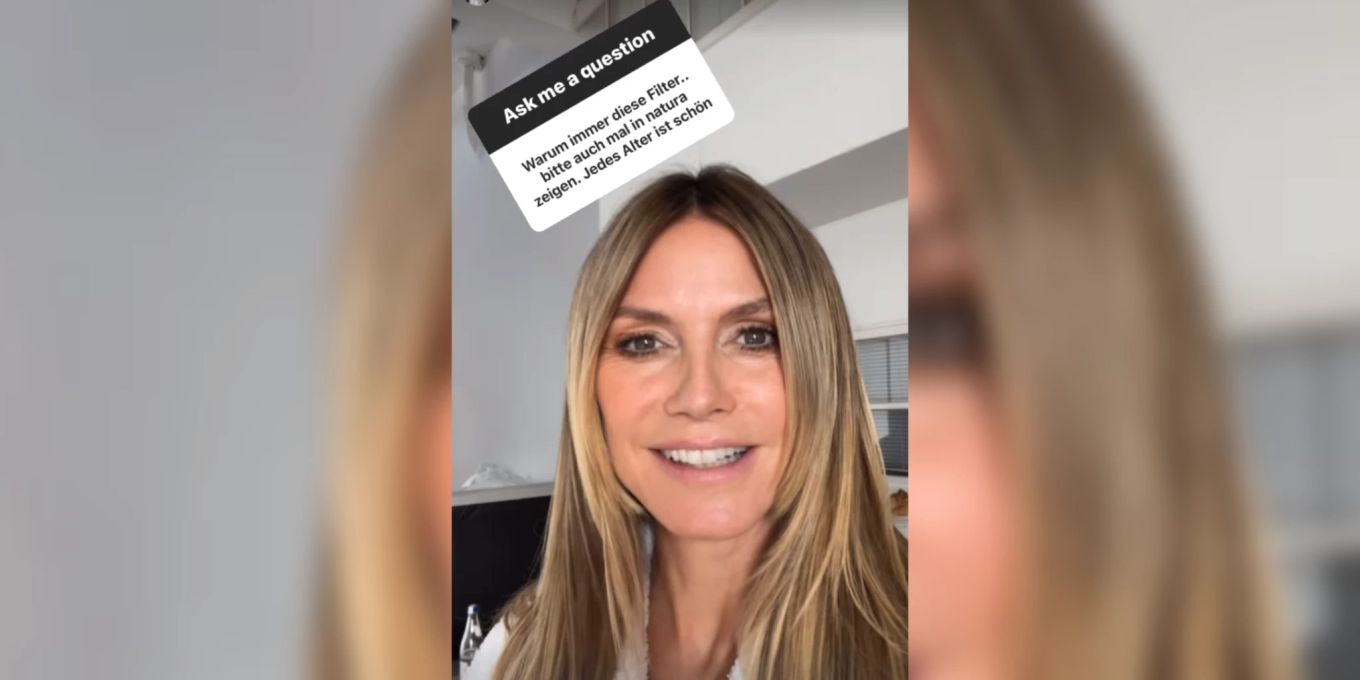 Auf Instagram: Heidi Klum zeigt sich nach Fan-Wunsch ohne Filter | Nau.ch