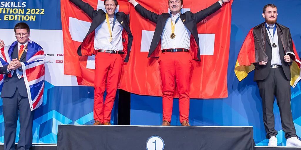 Erstes Gold für die Schweiz an den Worldskills 2022