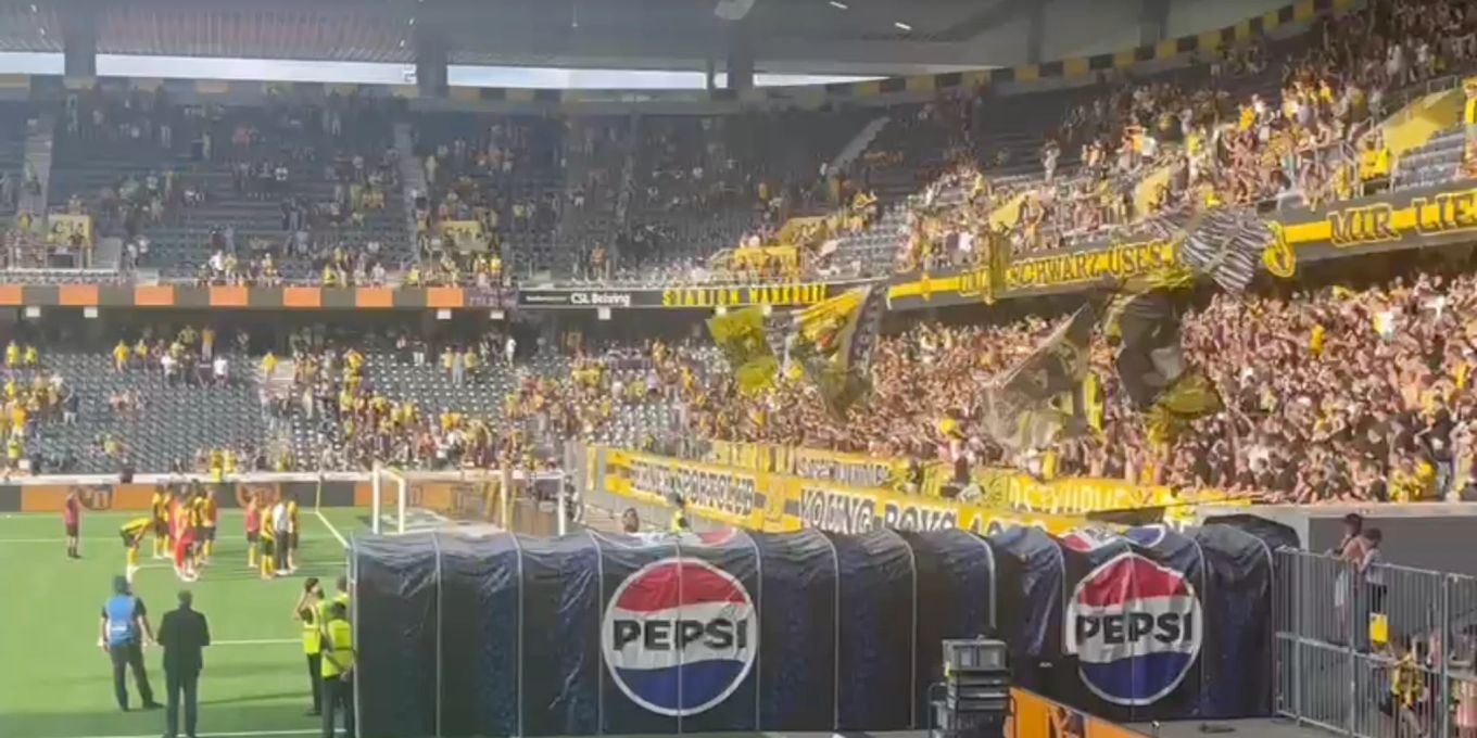 YB: Fans feiern das Team nach 2:2–Remis gegen FCZ | Nau.ch