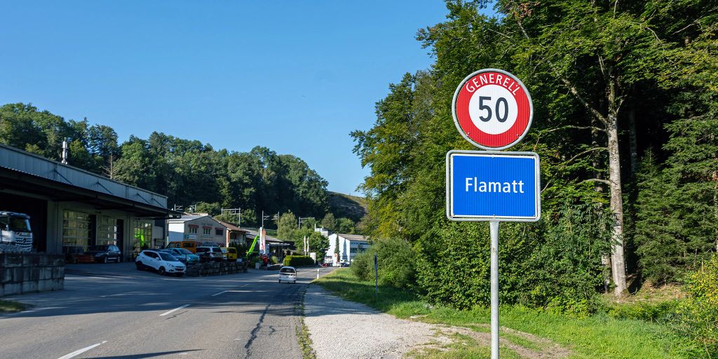 Dorfzentrum in Flamatt wird zur Tempo-30-Zone