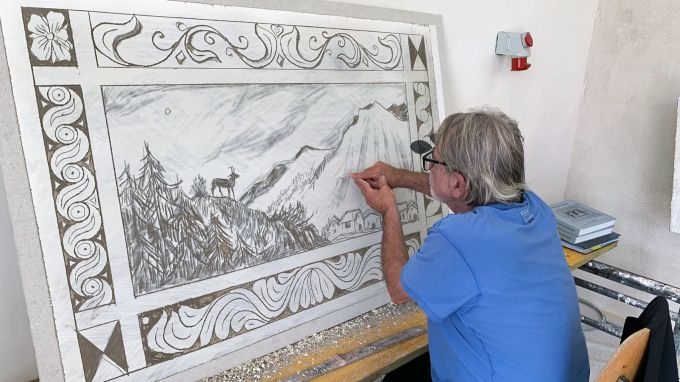 Zu Besuch bei den Sgraffiti-Meistern im Engadin | Nau.ch