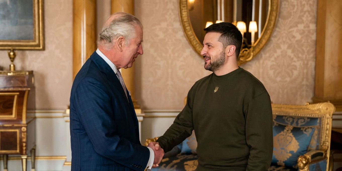 Selenskyj trifft König Charles III. im Buckingham-Palast | Nau.ch