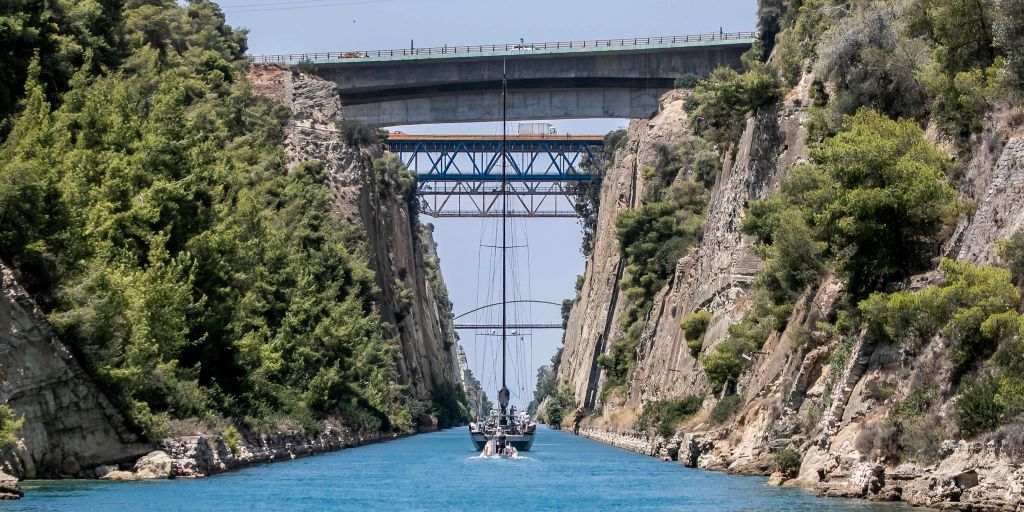 Kanal von Korinth soll am Donnerstag wieder geöffnet werden