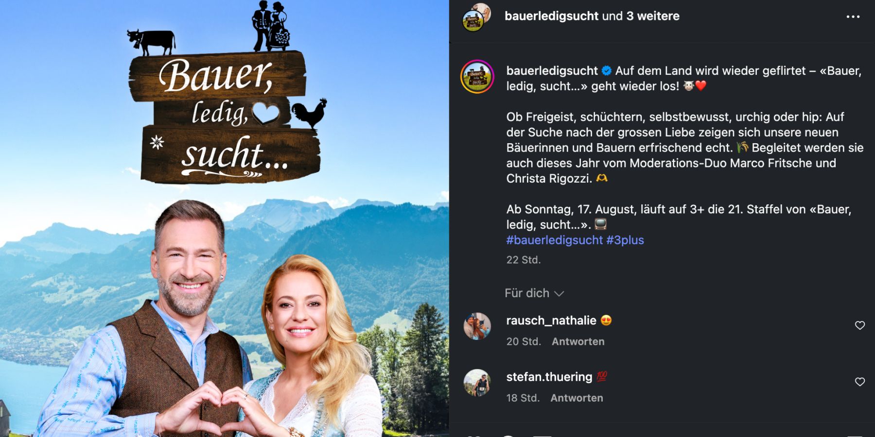 «Bauer, ledig, sucht»: Neue Staffel startet | Nau.ch