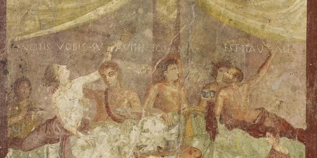 Essen und Trinken, Leben und Tod in Pompeji