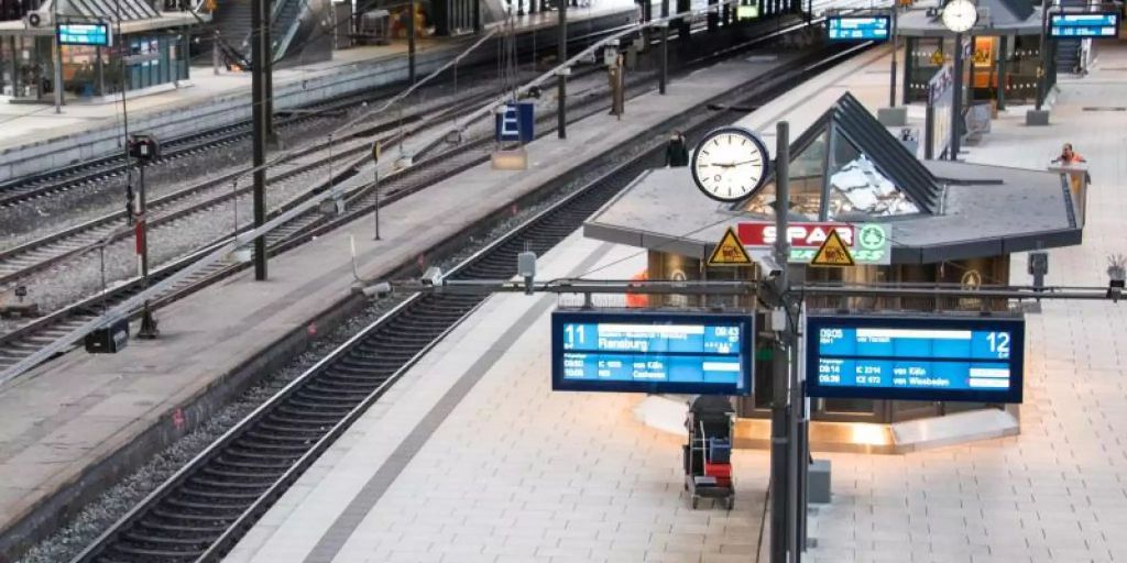 Orkantief «Sabine»: Bahn stellt Fernverkehr ein