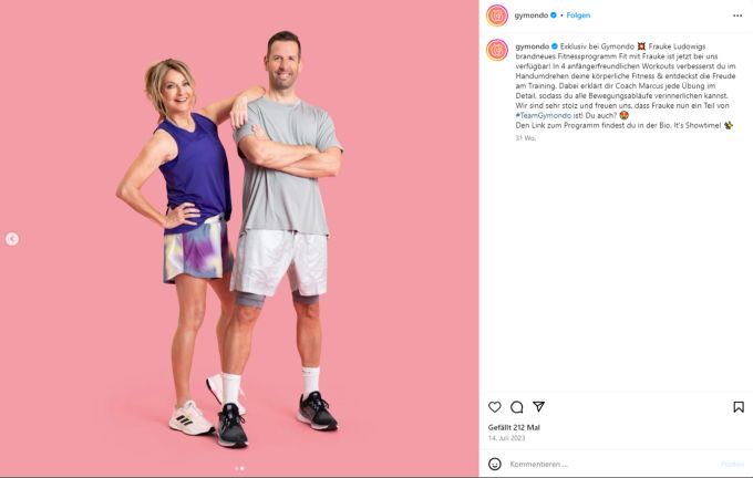 Frauke Ludowig verrät ihr Fitness-Geheimnis | Nau.ch