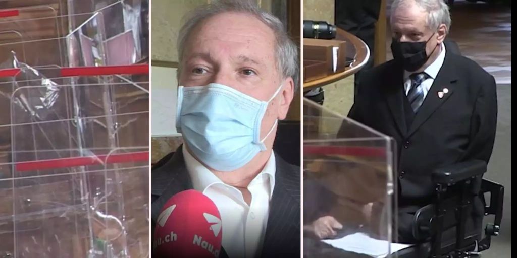 Nationalrat Christian Lohr kann im Rollstuhl ans Rednerpult fahren