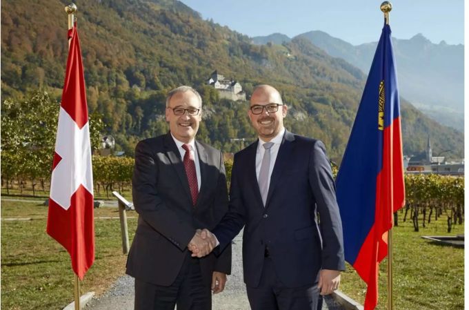 Parmelins erster offizieller Besuch in Liechtenstein | Nau.ch
