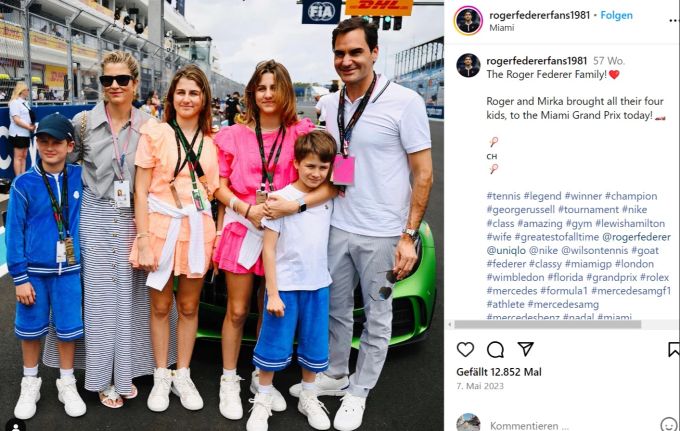 Roger Federer: Seine Zwillinge gehen auf modische Abwege | Nau.ch