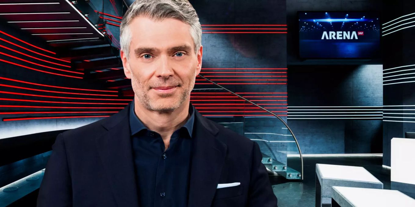 Sandro Brotz erklärt das unechte SRF Arena Foto | Nau.ch