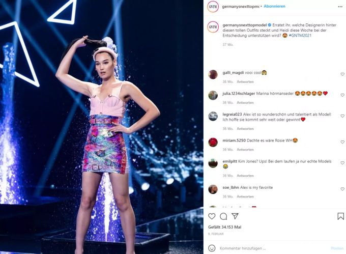 «GNTM»-Siegerin Alex Mariah Peter hat seit Show 20 Kilo zugenommen | Nau.ch