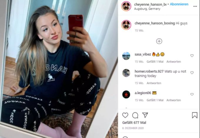 Aua! Diese Boxerin erkennt sich im Spiegel wohl kaum wieder | Nau.ch