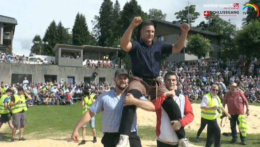 Stoos-Schwinget: Lario Kramer gewinnt