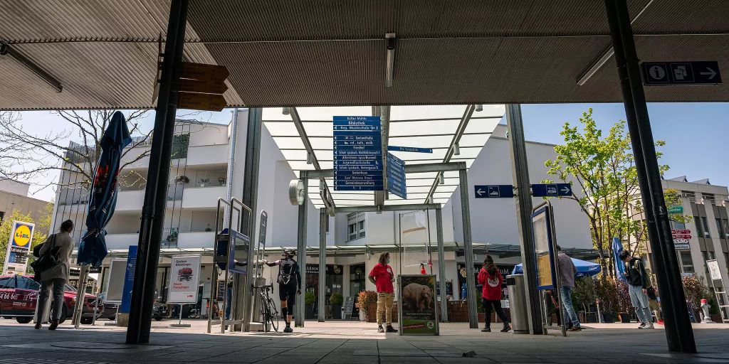 Das Zentrum von Lyss soll belebte Aufenthaltsorte bieten