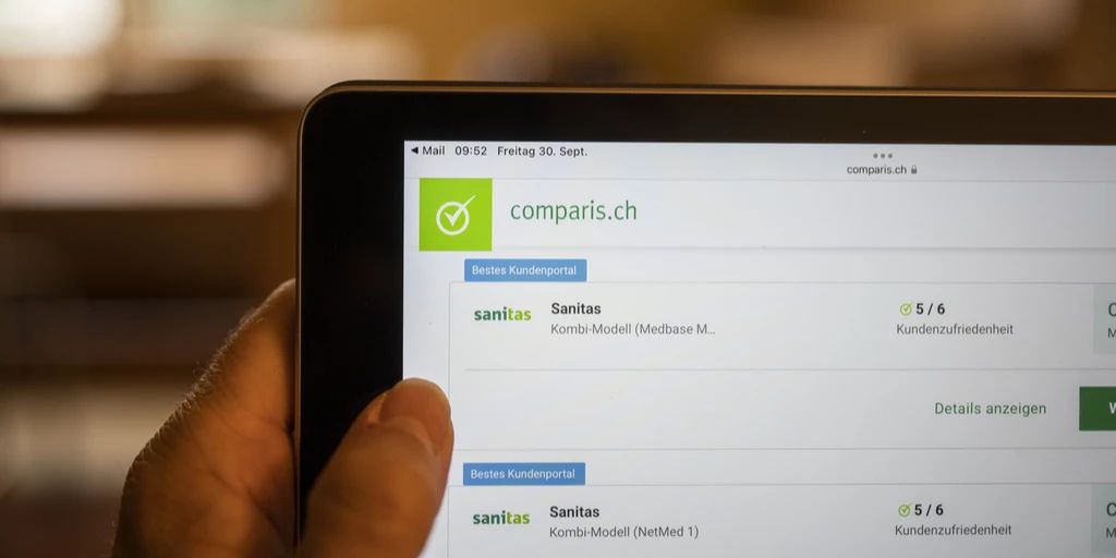 Finma klassifiziert Comparis als Versicherungsvermittler