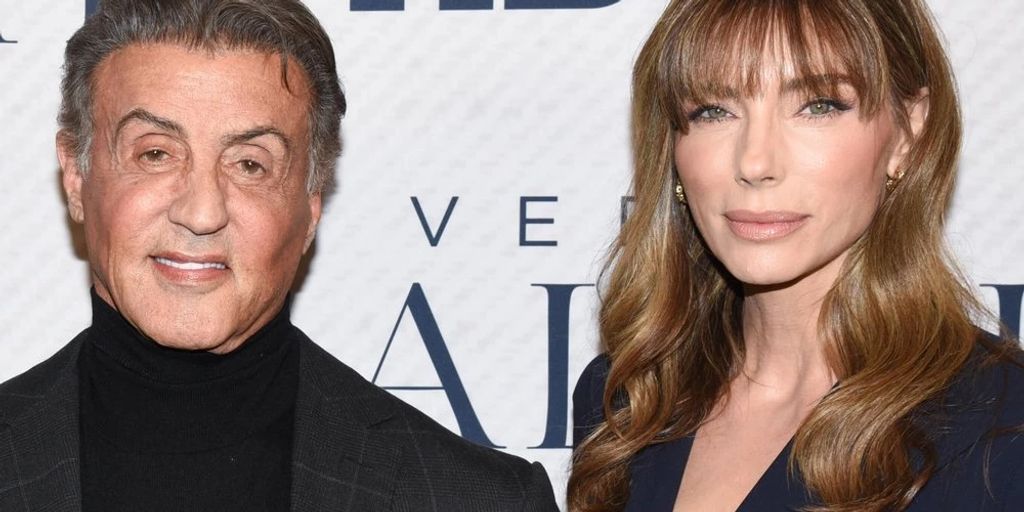 Enthuses about his wife: Sylvester Stallone celebrates his silver ...