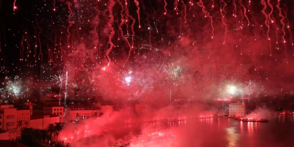Torcida Split feiert seinen 70. Geburtstag