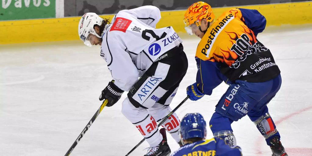 HC Davos besiegt Lugano zu Hause mit 3:2