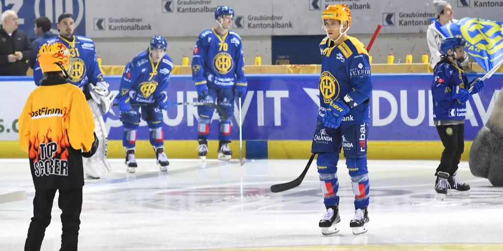 Der HC Davos siegt gegen Thurgau deutlich mit 7:0