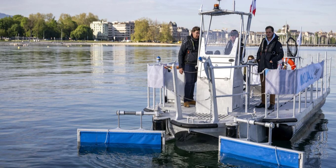 Neues Boot gegen Plastikmüll in Genf vorgestellt | Nau.ch
