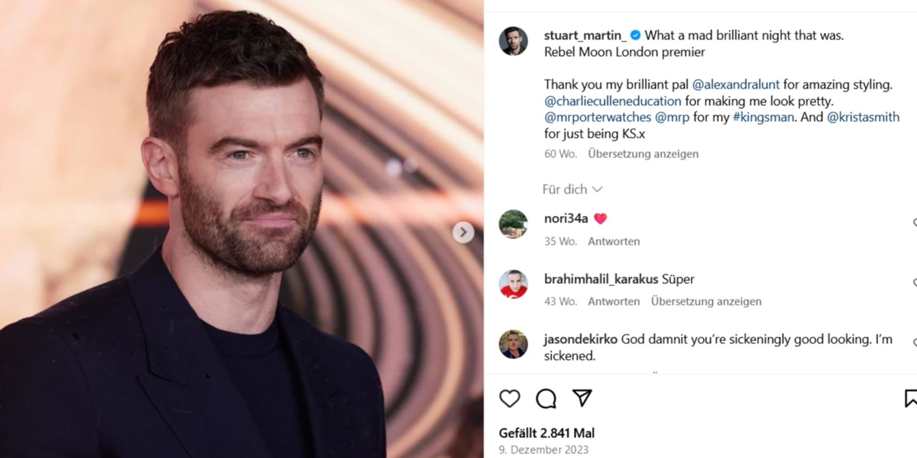 James Bond: Wird Stuart Martin der neue 007? | Nau.ch