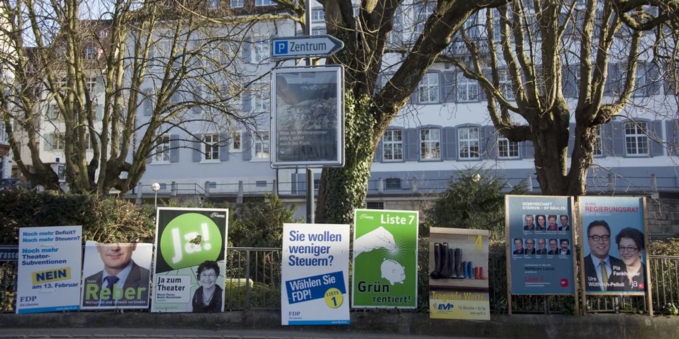 Gemeinderat von Muttenz BL geht gegen die «Plakatflut» vor | Nau.ch