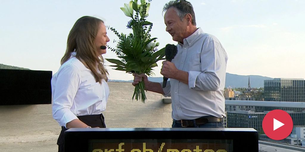 So herzig verabschiedet SRF-Bucheli Wetterfee Glaus