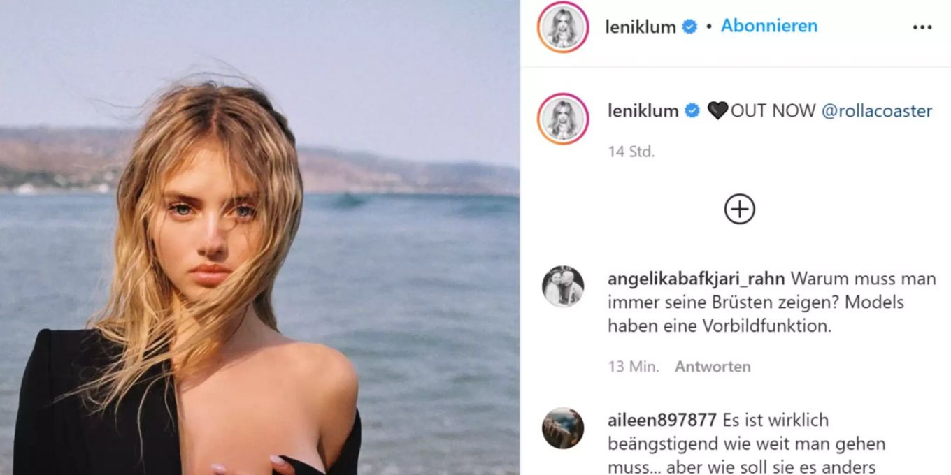 Leni Klum zeigt sich oben ohne | Nau.ch