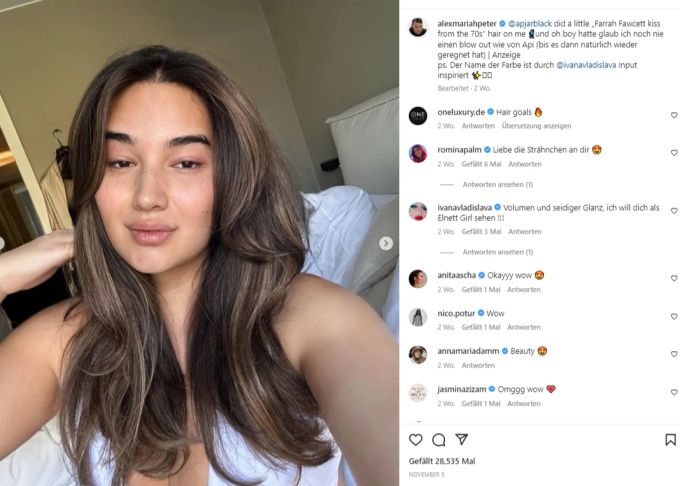 GNTM-Siegerin Alex Mariah Peter hat 40 Kilo zugenommen | Nau.ch