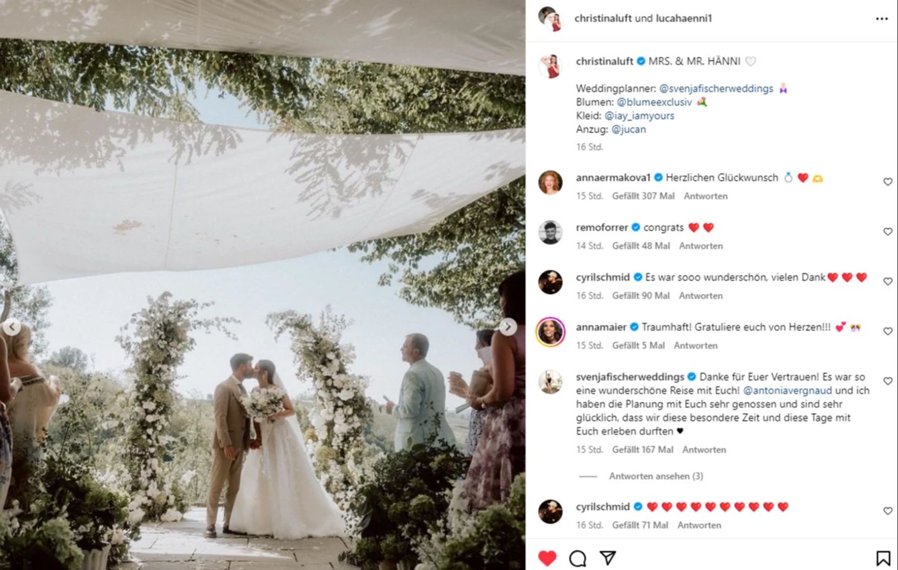 Luca Hänni: «Durchgeweint» - emotionales Geständnis von Christina | Nau ...