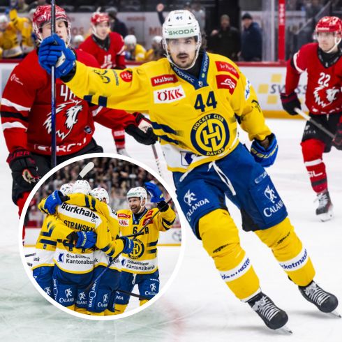 HC Davos feiert 2:1-Overtime-Sieg in Genf | Nau.ch