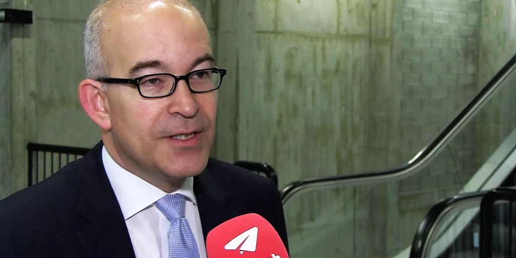 Nationalrat Gregor Rutz (SVP) findet Kochs Polizeischutz übertrieben