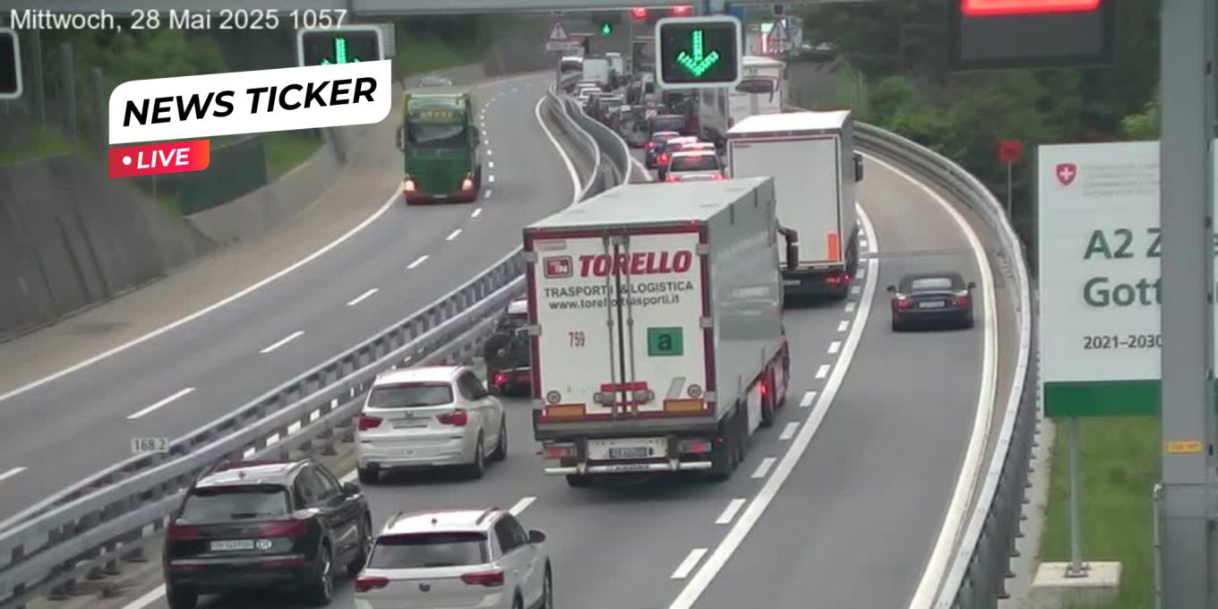 Stau am Gotthard wächst auf 10 Kilometer an | Nau.ch