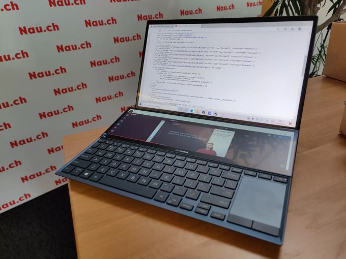 Asus ZenBook Duo: Der Laptop mit zwei Bildschirmen im Test | Nau.ch