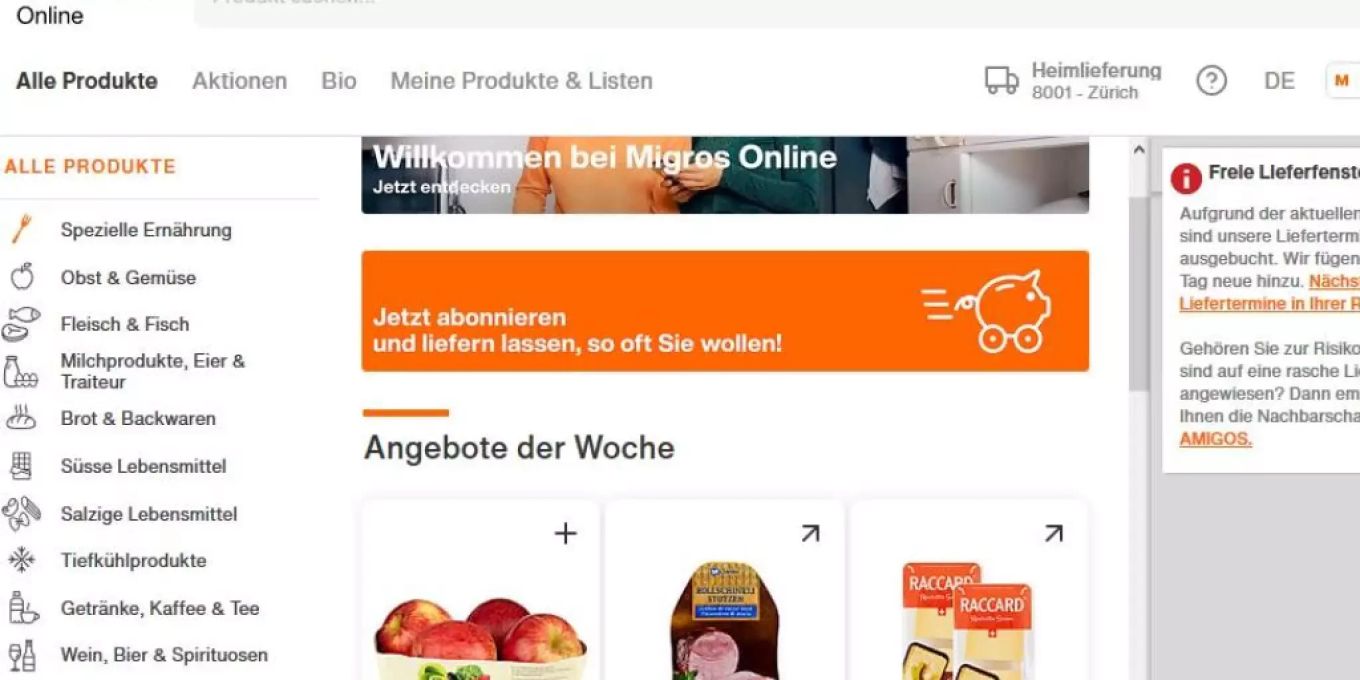 Migros Online streicht bei Krankheit nicht mehr den Bonus | Nau.ch