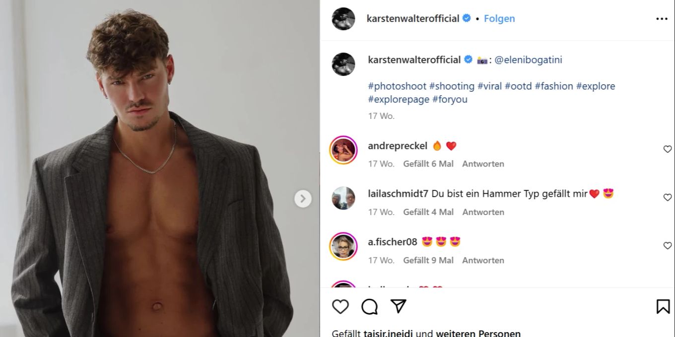 Karsten Walter: Der Ex von Schlagerstar Michelle küsst jetzt Männer | Nau.ch