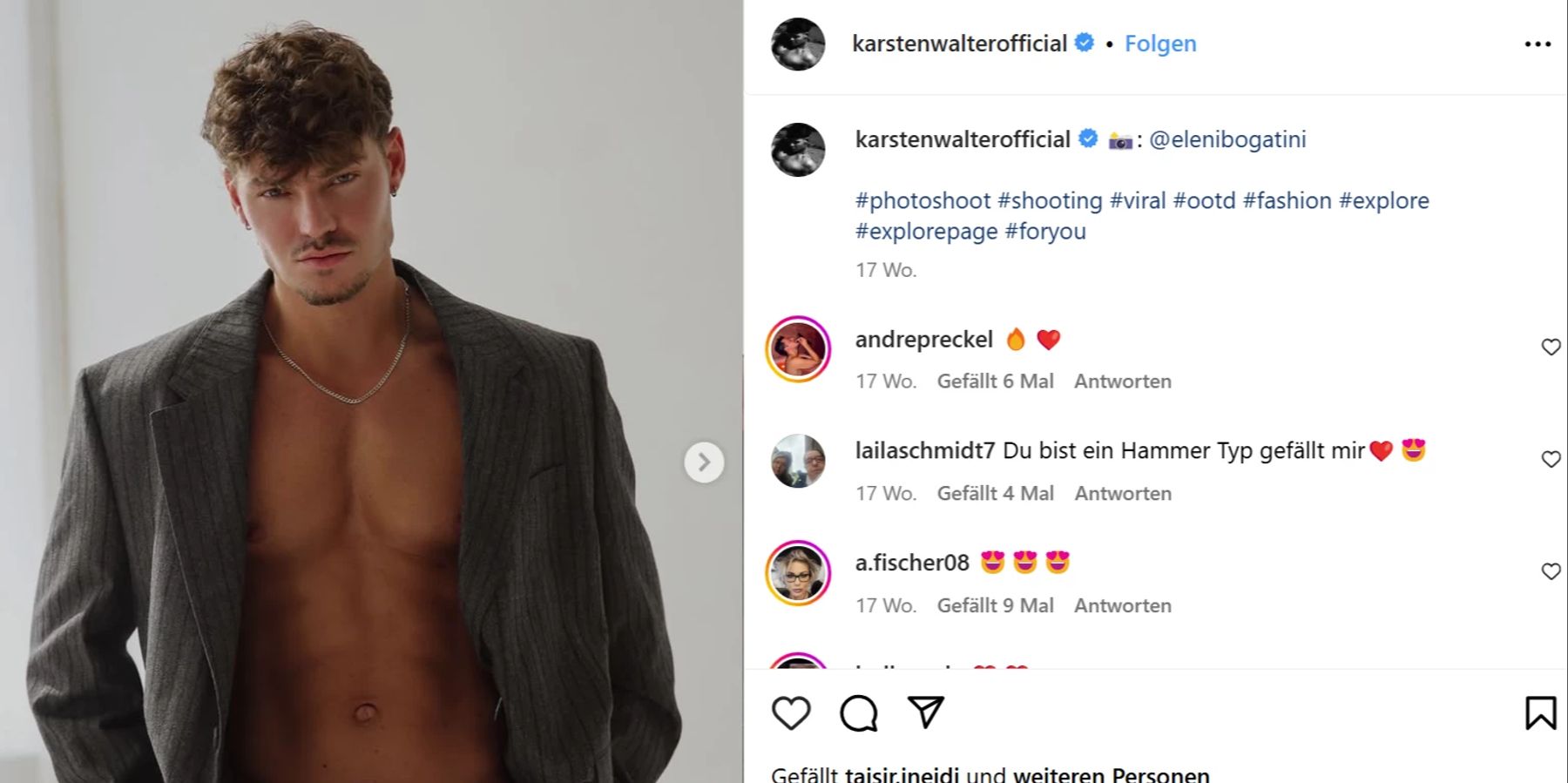 Karsten Walter: Der Ex von Schlagerstar Michelle küsst jetzt Männer ...