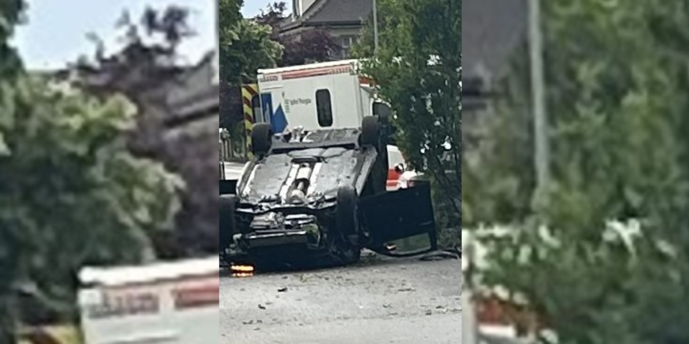 Amriswil TG: Auto überschlägt sich bei Selbstunfall – Mann verletzt ...
