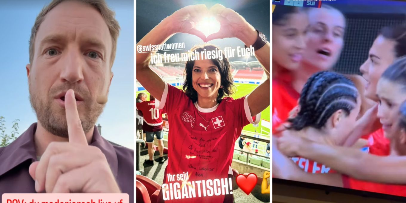 So fieberten die Schweizer Promis mit der Frauen-Nati mit! | Nau.ch