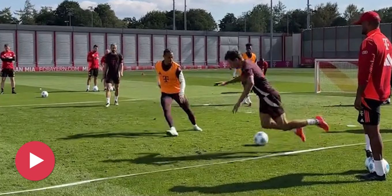 FC Bayern: Mit diesem Trainings-«Foul» hat Müller nicht gerechnet | Nau.ch