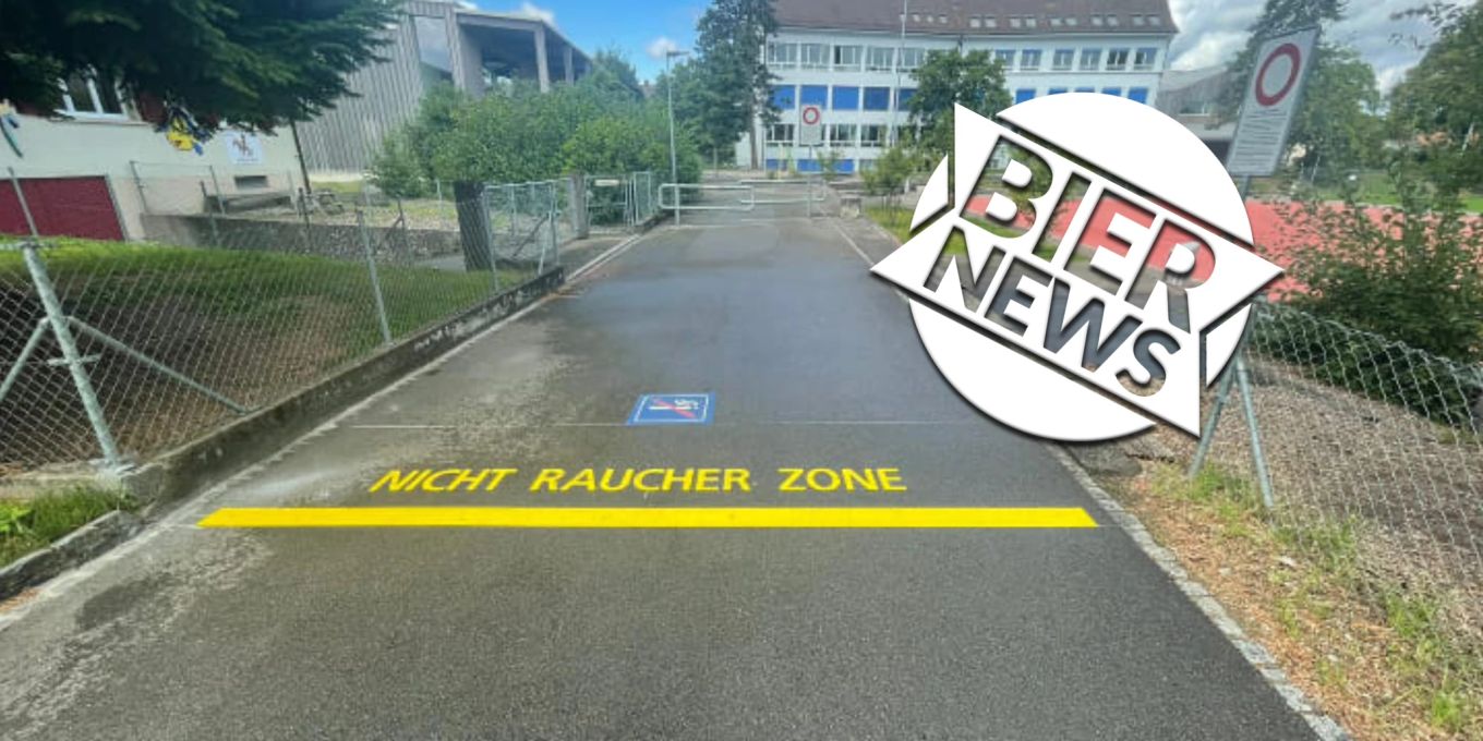 «Nicht Raucher Zone»: Schreibfehler an Aargauer Schule verwirrt | Nau.ch