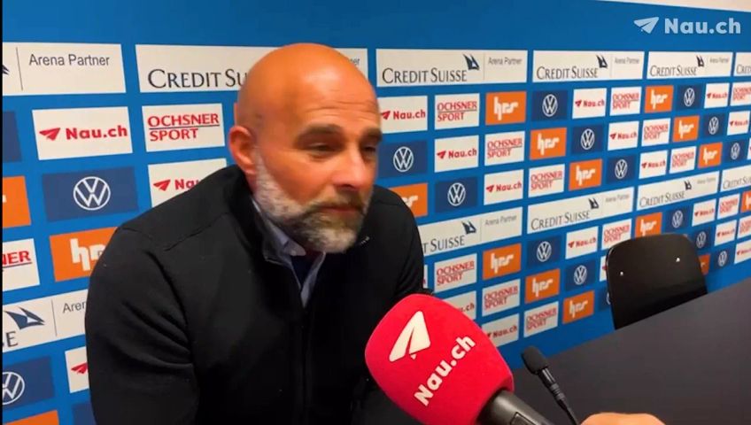 GC: Trainer Giorgio Contini nach Sieg gegen Lausanne erleichtert