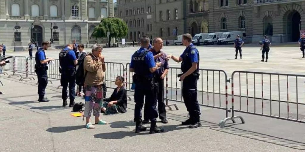 Polizei geht in Bern konsequent gegen Demos vor