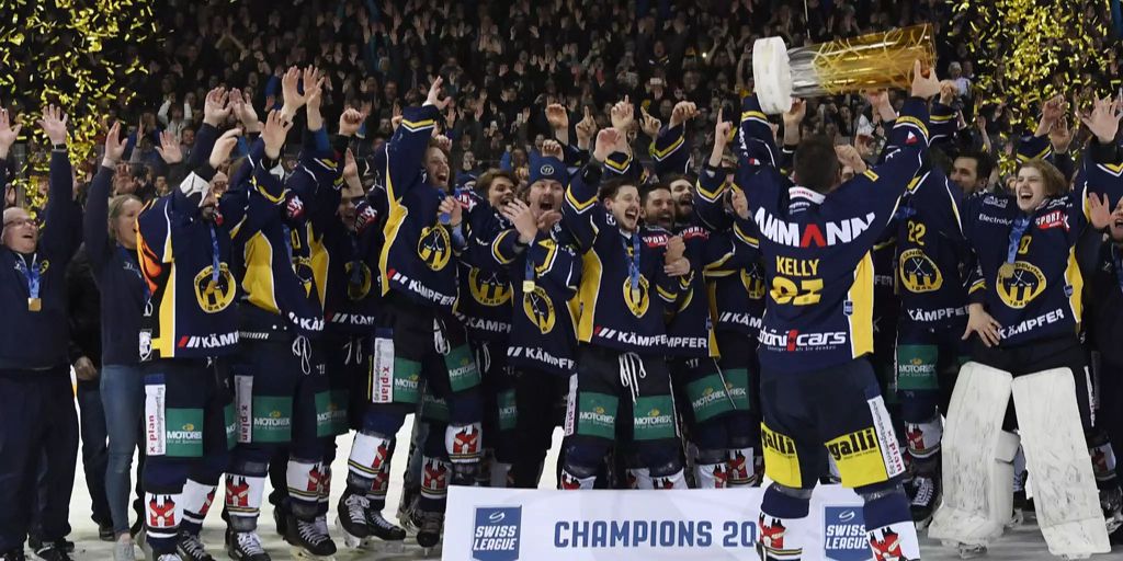 SC Langenthal wird zum dritten Mal Meister in der Swiss League